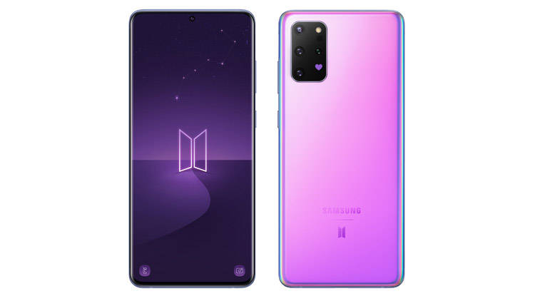 Samsung Galaxy S20+ 5G BTS Edition 登场：抢先玩魔幻紫色_搜狐汽车_搜狐网