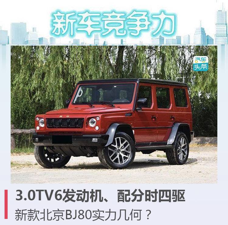 3.0T V6发动机、配分时四驱，新款北京BJ80实力几何？_搜狐汽车_搜狐网