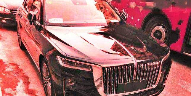 路上偶遇红旗H9，我想说：BBA都没那么强大的气势和气场_搜狐汽车_搜狐网