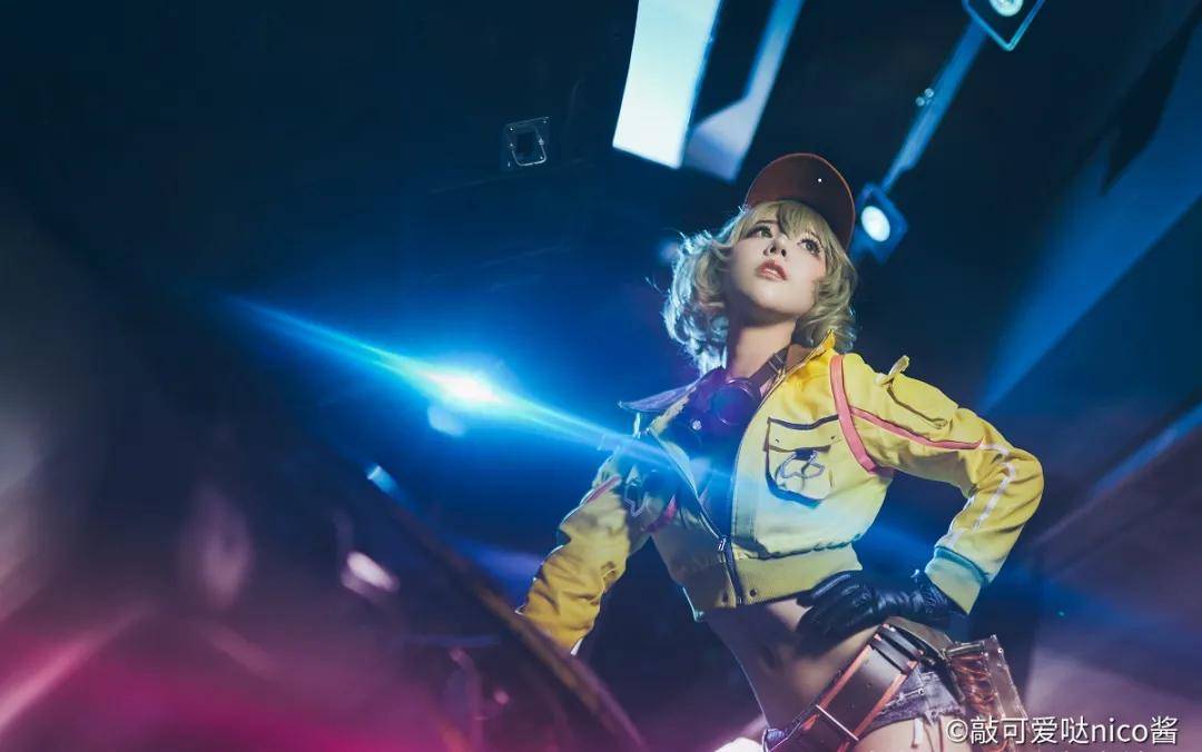 《最终幻想XV》希德妮cos，颜值吸睛，酷酷的修车妹太a了_nico