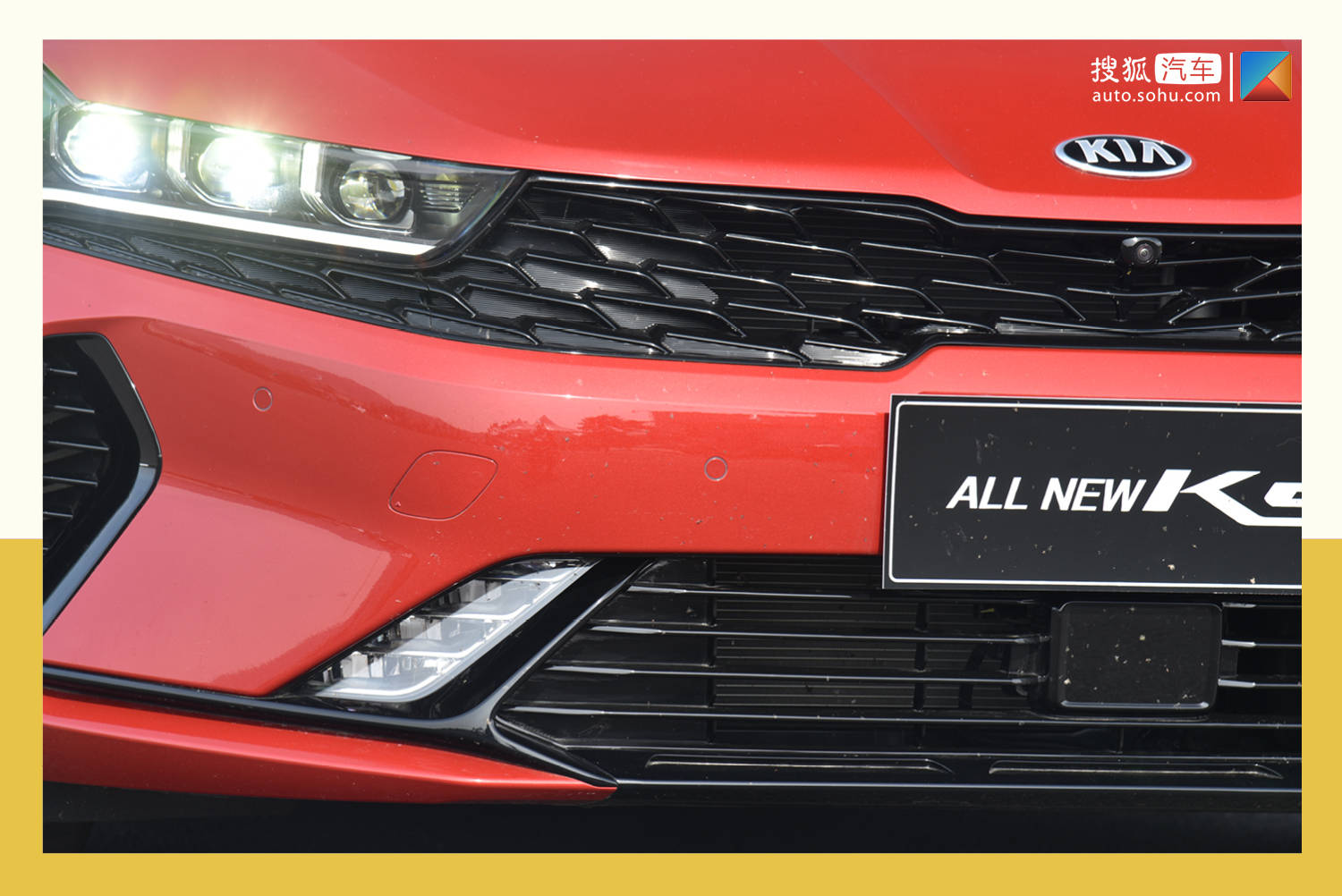 起亚K5凯酷ADAS系统体验：重任之下 其实极致_识别