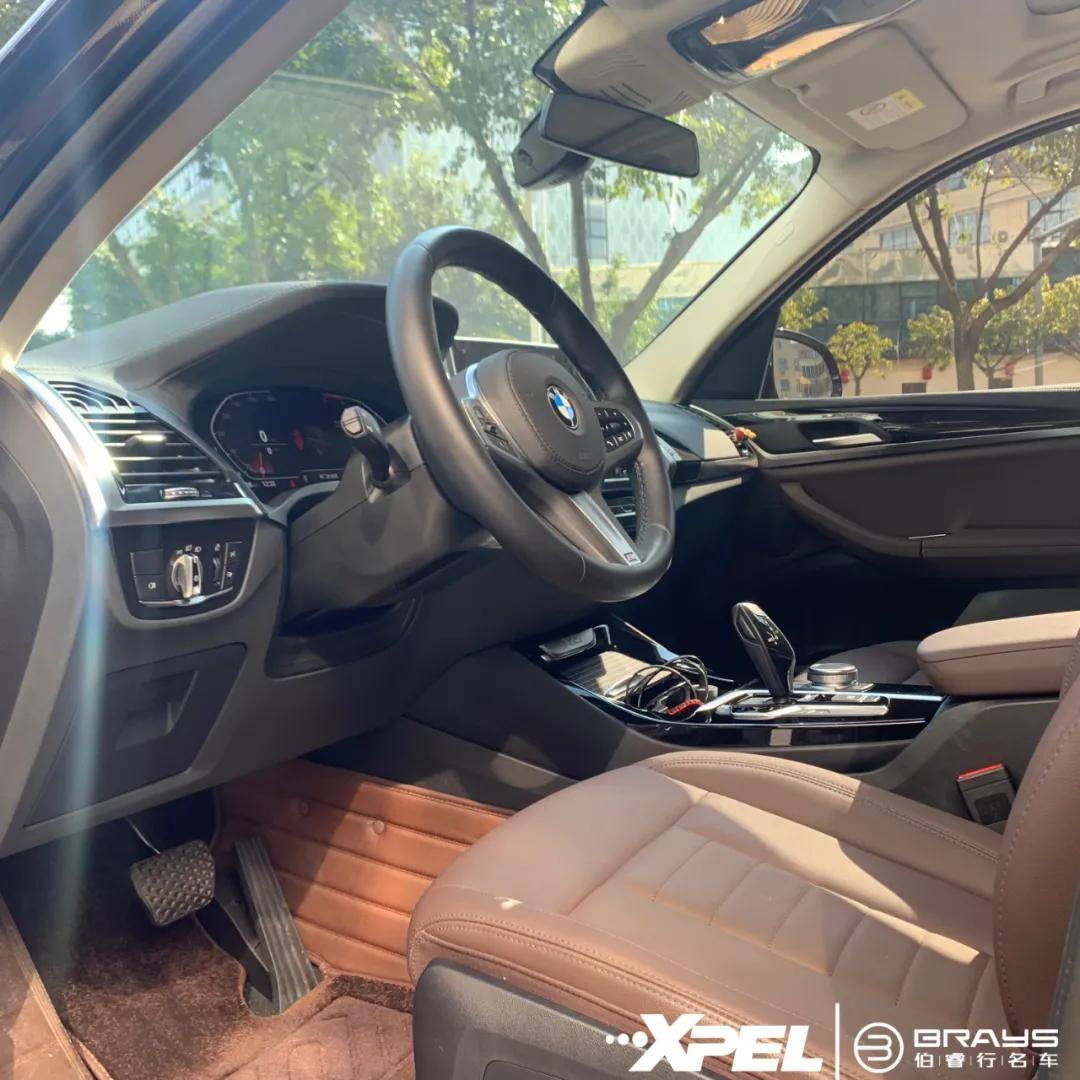 宝马X3xDrive25i M运动 炭黑色| 装贴XPEL-ARES战神系列隐形车衣保护_搜狐汽车_搜狐网