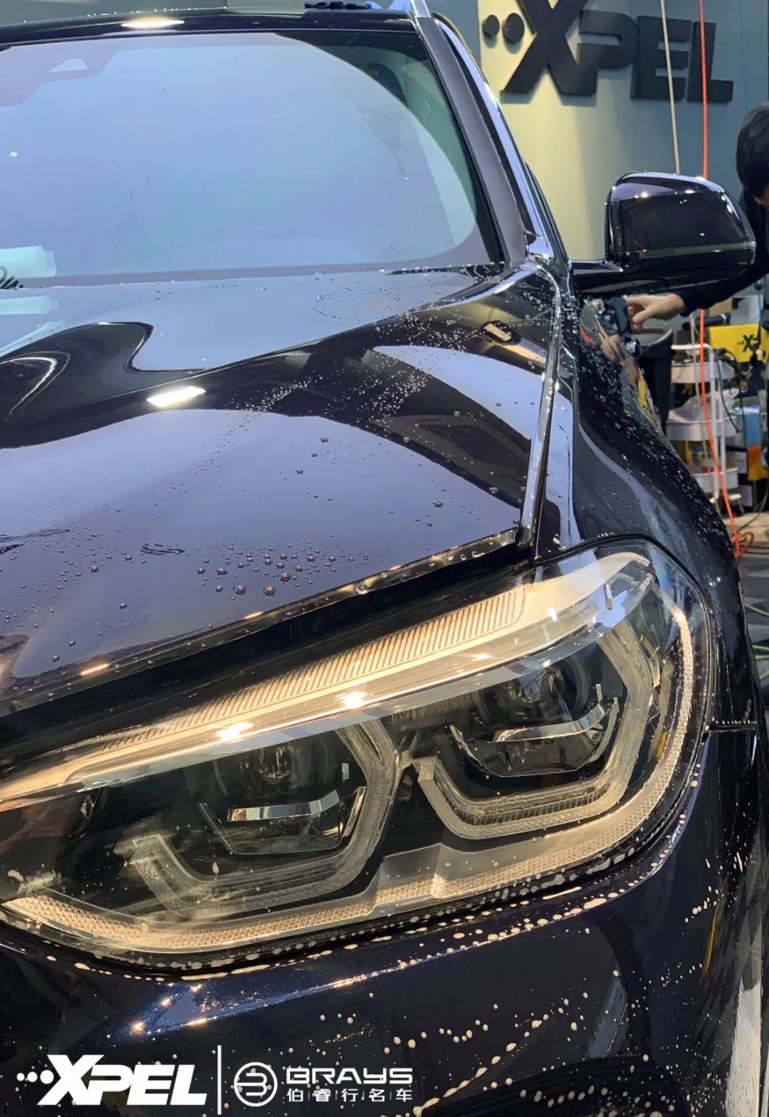 宝马X3xDrive25i M运动 炭黑色| 装贴XPEL-ARES战神系列隐形车衣保护_搜狐汽车_搜狐网