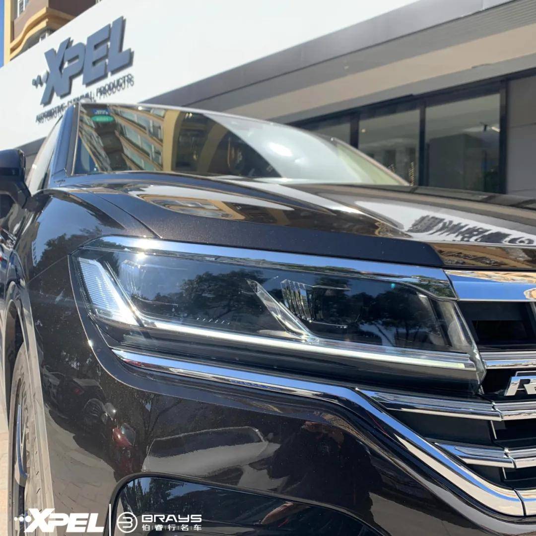 大众途锐 3.0TSI 锐智版 深邃棕 | 装贴XPEL-ARES战神系列隐形车衣保护膜_搜狐汽车_搜狐网