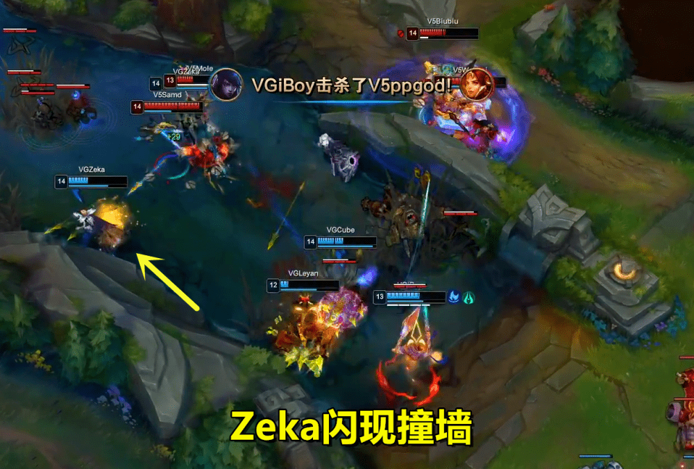 VG为什么被V5掀翻？乐言走位失误太大，iBoy天秀都无力回天_巴德