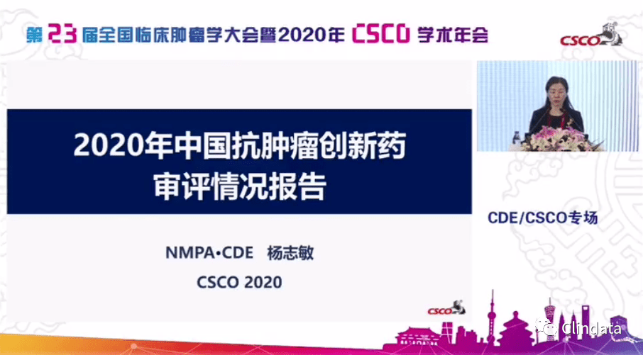 NMPA.CDE杨志敏部长万字解读和视频《2020年中国抗肿瘤创新药审评情况报告》_指导