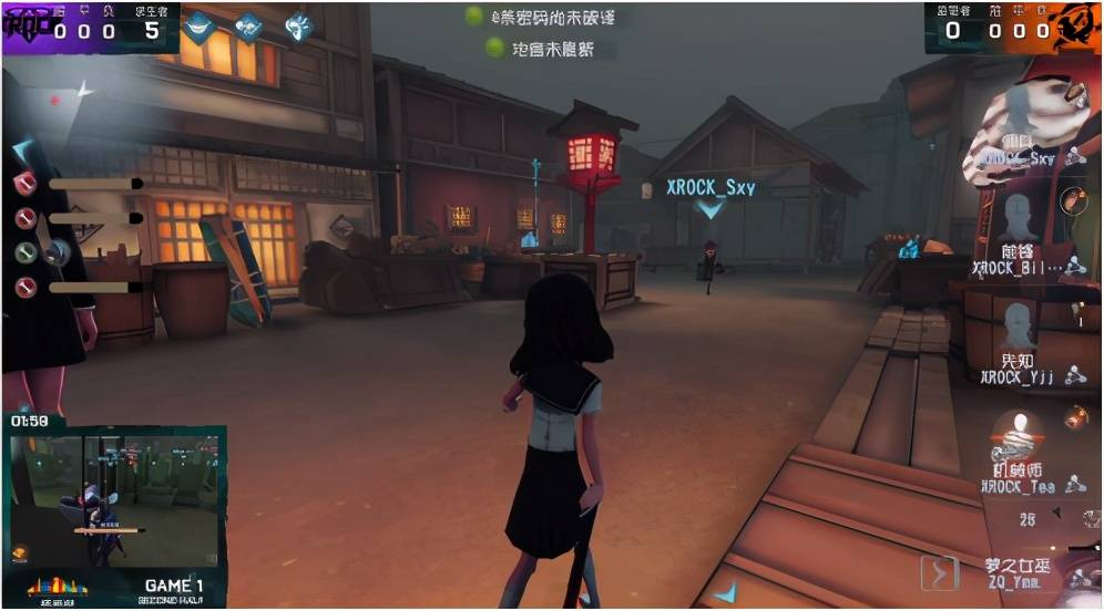 第五人格IVL职业联赛秋季赛常规赛XROCK vsZQ第一局_密码机