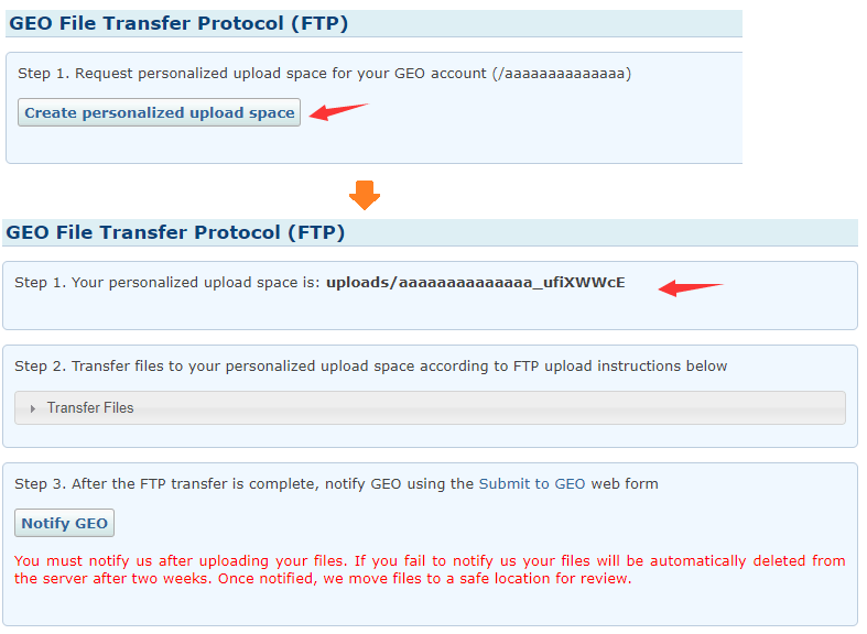 GEO的数据上传步骤_RNA-seq