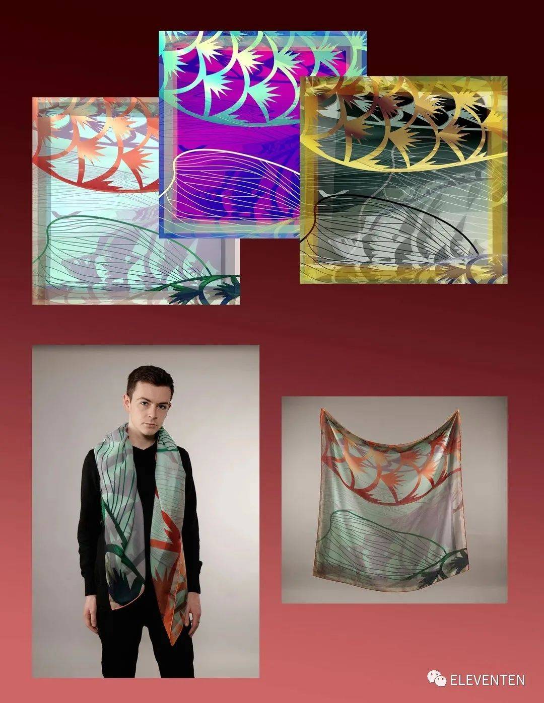 2020 RCA皇艺 MA TEXTILES纺织品设计线上毕业秀 #Print印花&Weave编织方向_方式