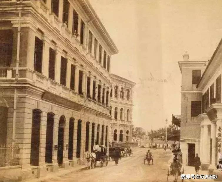 1880年上海沿街建筑老照片，远眺苏州河口和外滩-搜狐大视野-搜狐新闻