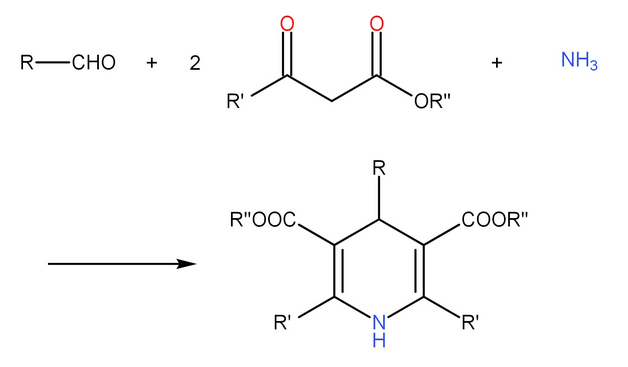 有机人名反应——Hantzsch吡啶合成_化合物