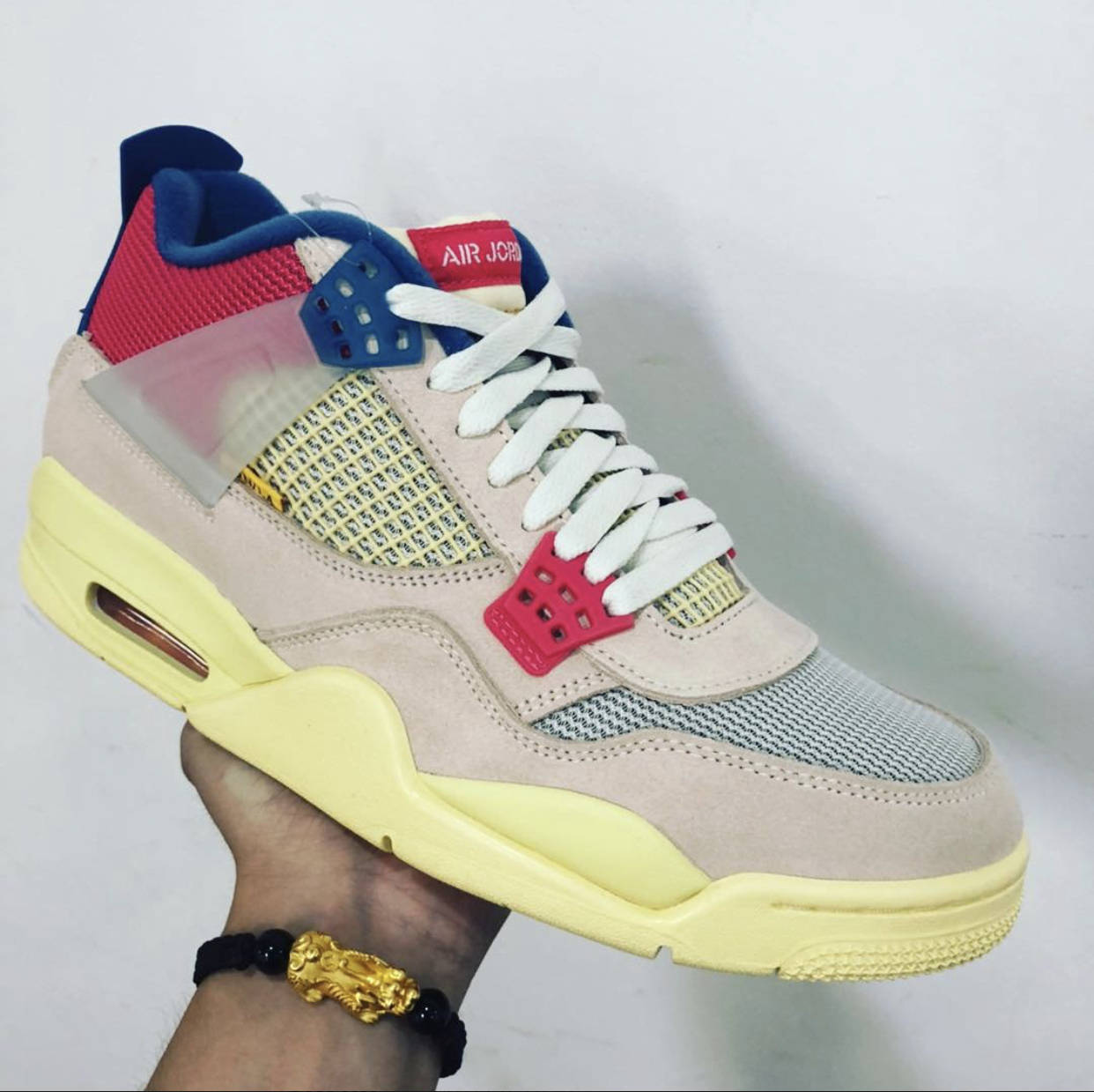 UNION LA × AIR JORDAN 4 “Guava Ice” 粉红蓝-搜狐大视野-搜狐新闻