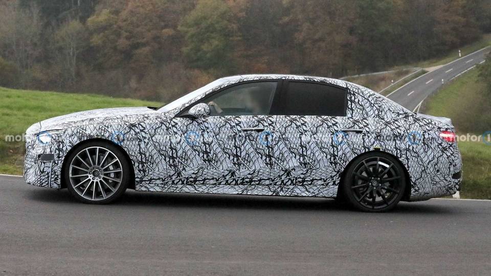 全新AMG C45曝光，换装4缸机，AMG也开始玩小排量了？_搜狐汽车_搜狐网