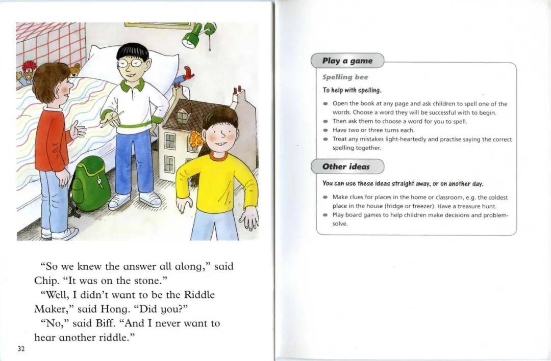 伴读 | 牛津树【7-16】The Riddle Stone Part 2（下）_said