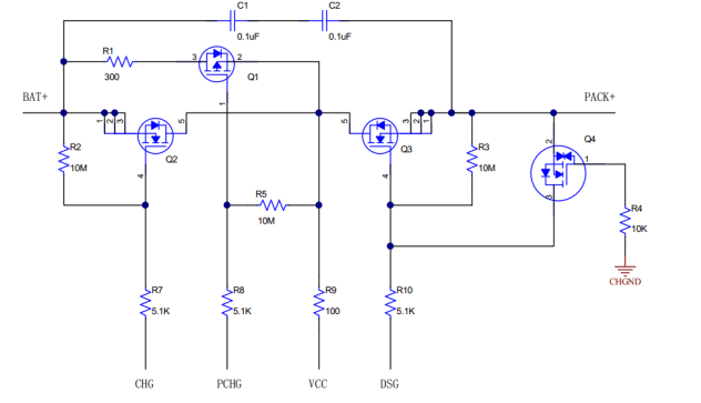 BQ40Z50/BQ4050/BQ40Z80 等 BQ40xxx 系列电量计外围电路设计指导 TI-德州_供电
