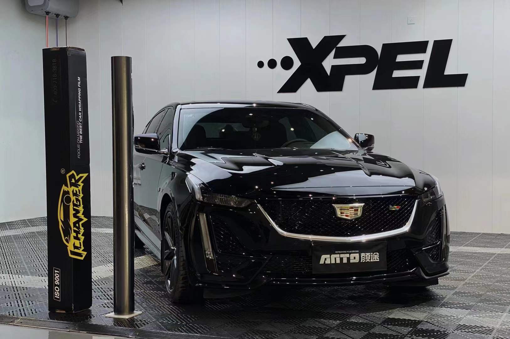 凯迪拉克CT5汽车贴膜Ichanger（ICR）改变者改色膜超亮金属钨钢_搜狐汽车_搜狐网