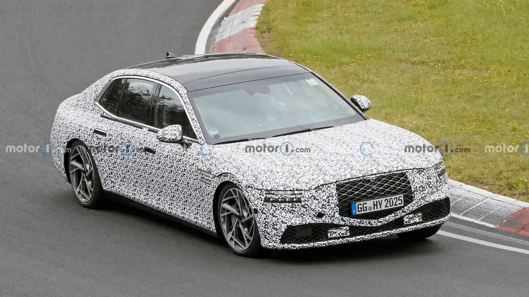 韩系旗舰捷尼赛思G90渲染图曝光，能和BBA旗舰扳扳手腕吗？_搜狐汽车_搜狐网