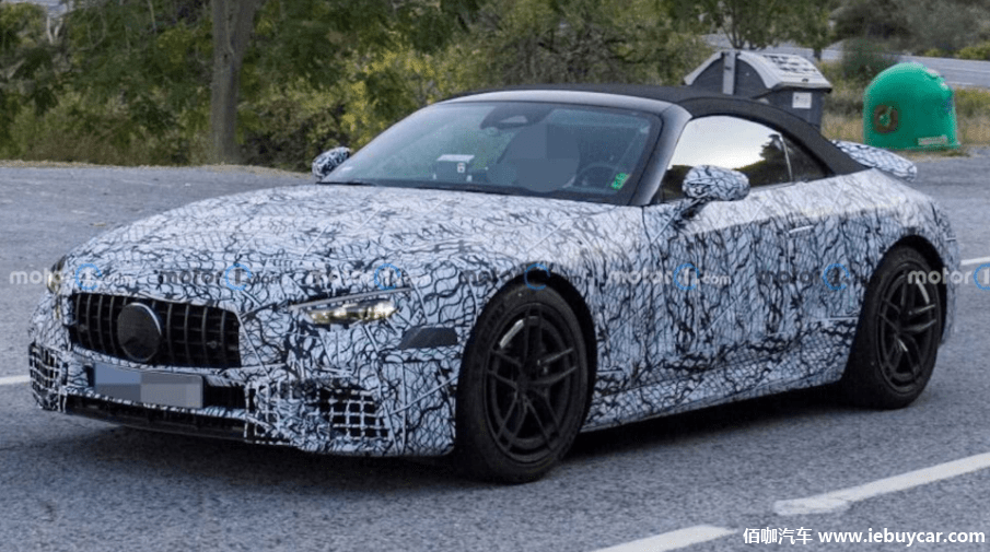 2022款梅赛德斯AMG SL谍照曝光 纯电续航25km/有望今年年内正式亮相_搜狐汽车_搜狐网