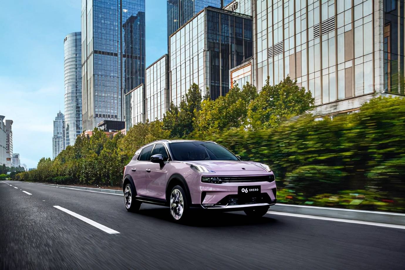 小姐姐们的最爱，领克06 Shero粉色特别版太美了！_搜狐汽车_搜狐网