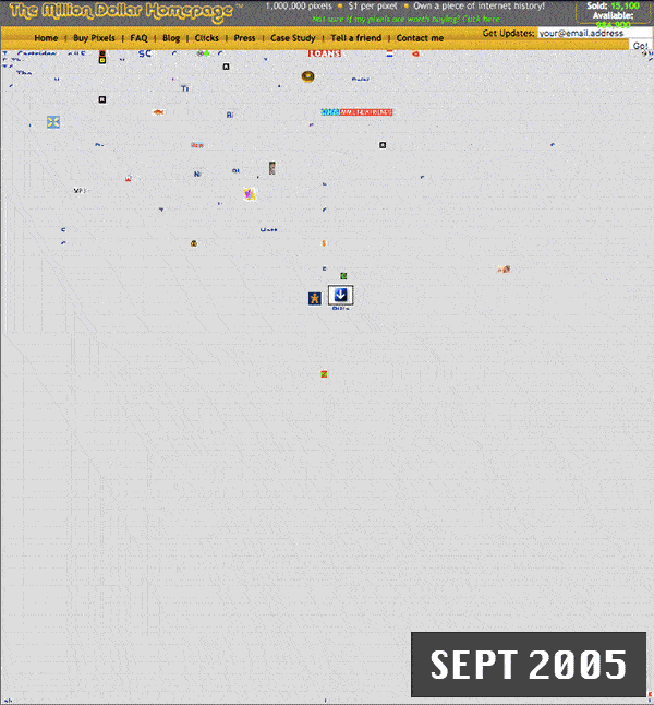 从100万到20亿美金，聊聊Calm创始人Alex Tew的产品逻辑_Million_Dollar_网站