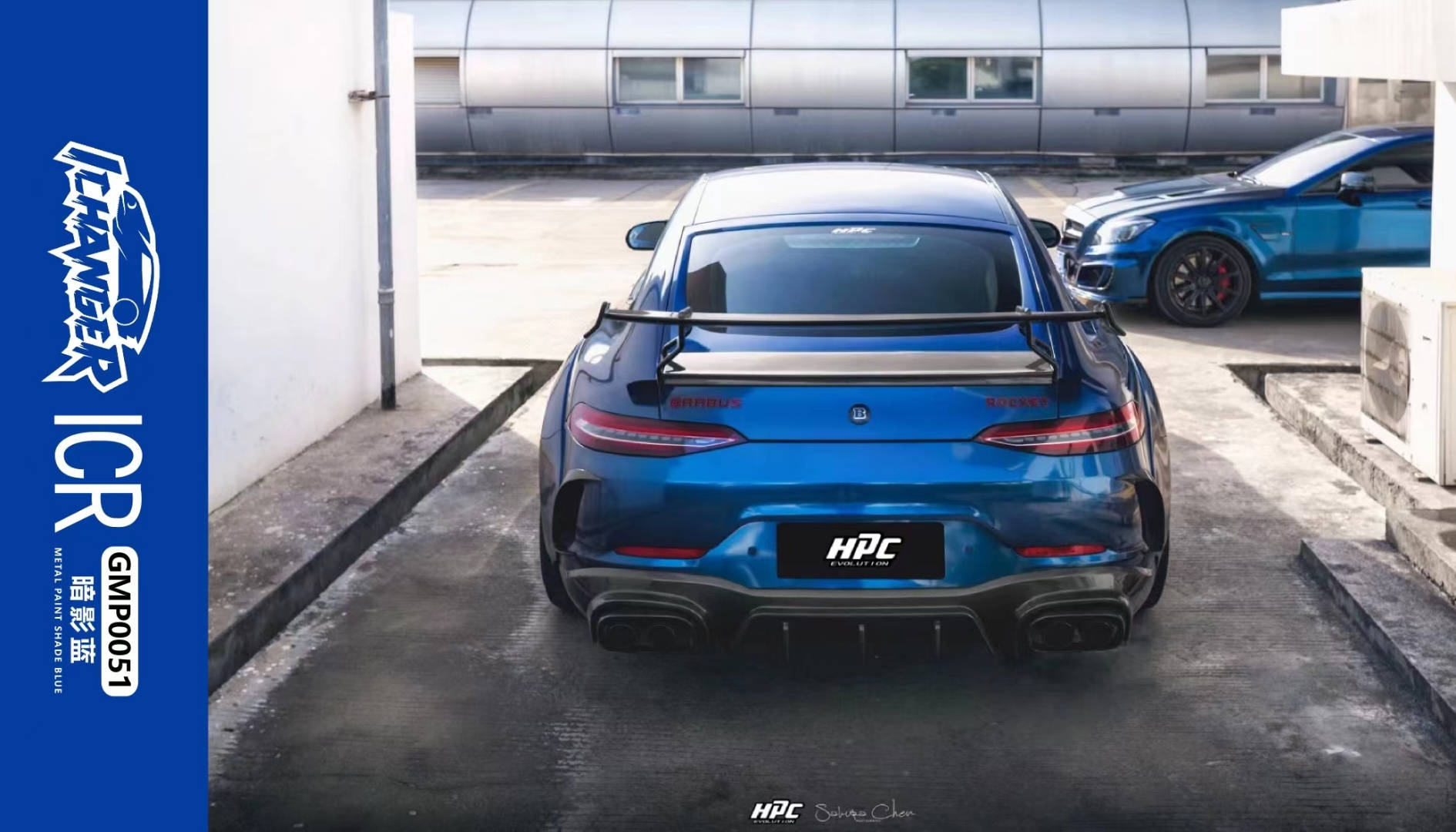 Ichanger（ICR）改变者改色膜：奔驰AMG改色膜暗影蓝_搜狐汽车_搜狐网