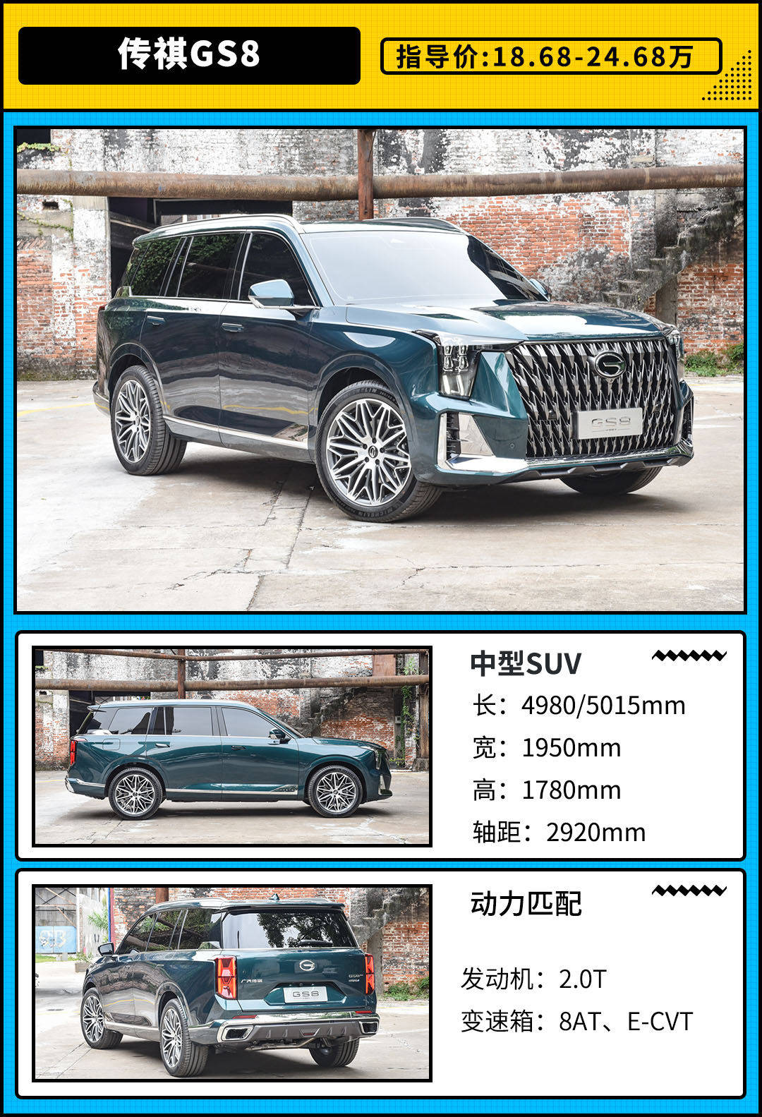 18.68万起！全新传祺GS8依旧是中型SUV的标杆产品_搜狐汽车_搜狐网