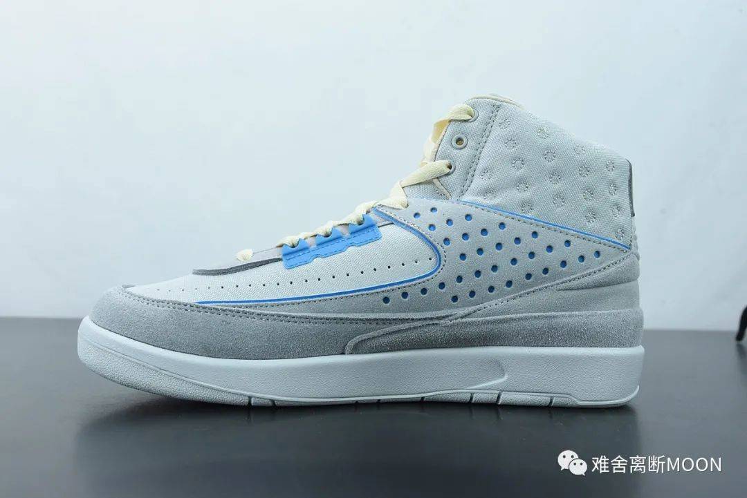 Union AJ2惊艳质感出众！2022是aj2大年吗？流出实物细节正确值得警惕_Jordan_鞋帮_月亮