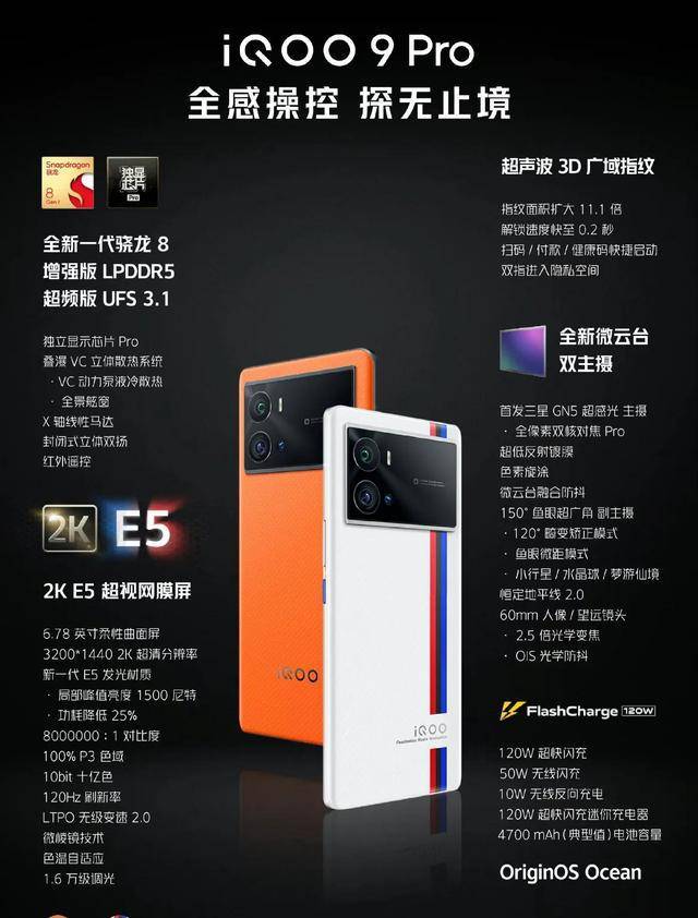 一款主打游戏，一款主打全能iQOO9系列首销全平台开花10秒破亿元_Pro_支持_旗舰
