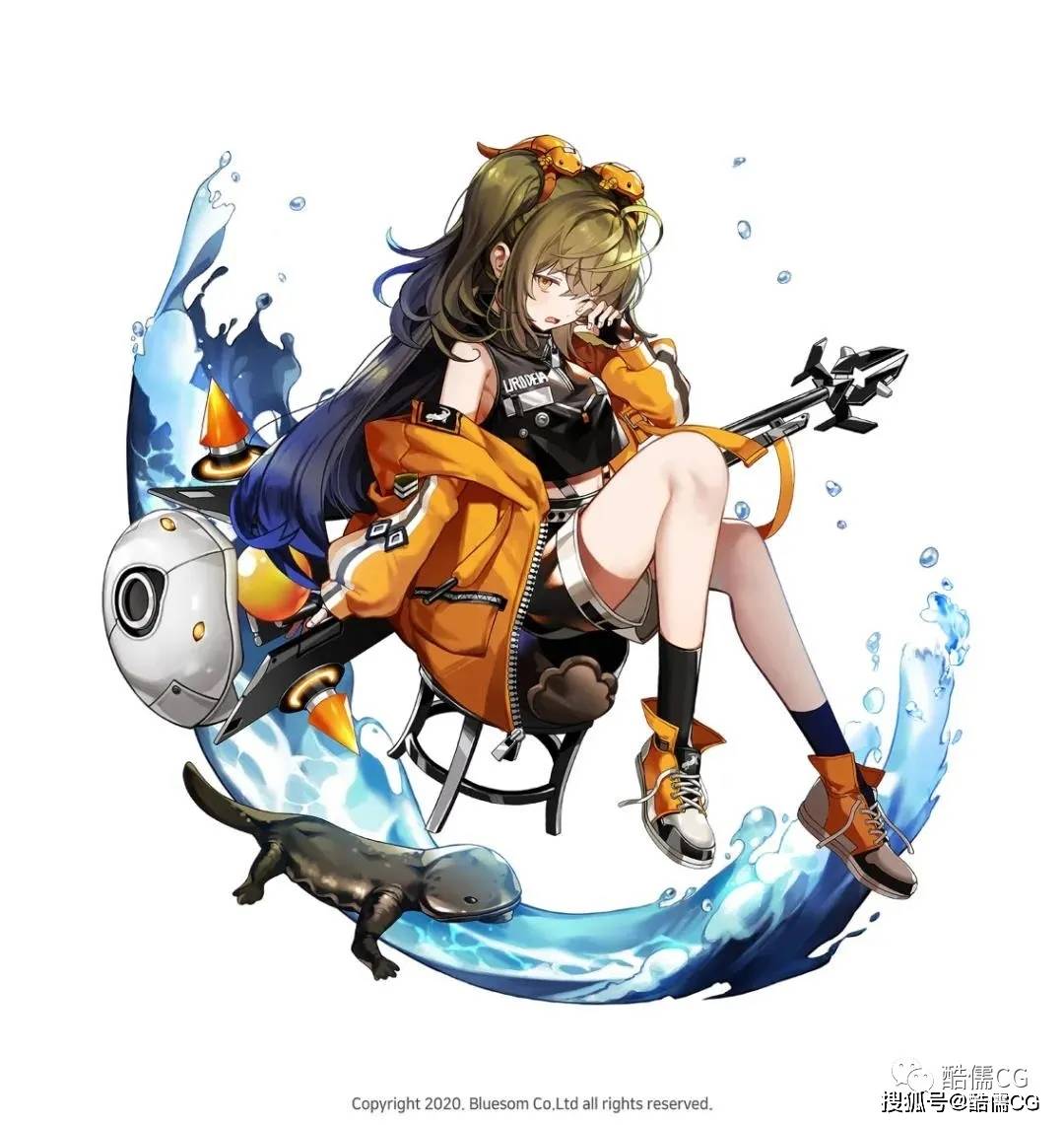 韩国画师LENTAIN画面精致，笔触细腻的角色设计欣赏_酷儒_创作_作品