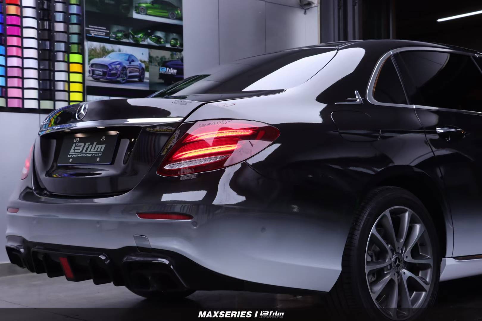 LBFILM改色膜涂装定制渐变黑白款喷绘设计，LB涂装痛车专业定制_搜狐汽车_搜狐网