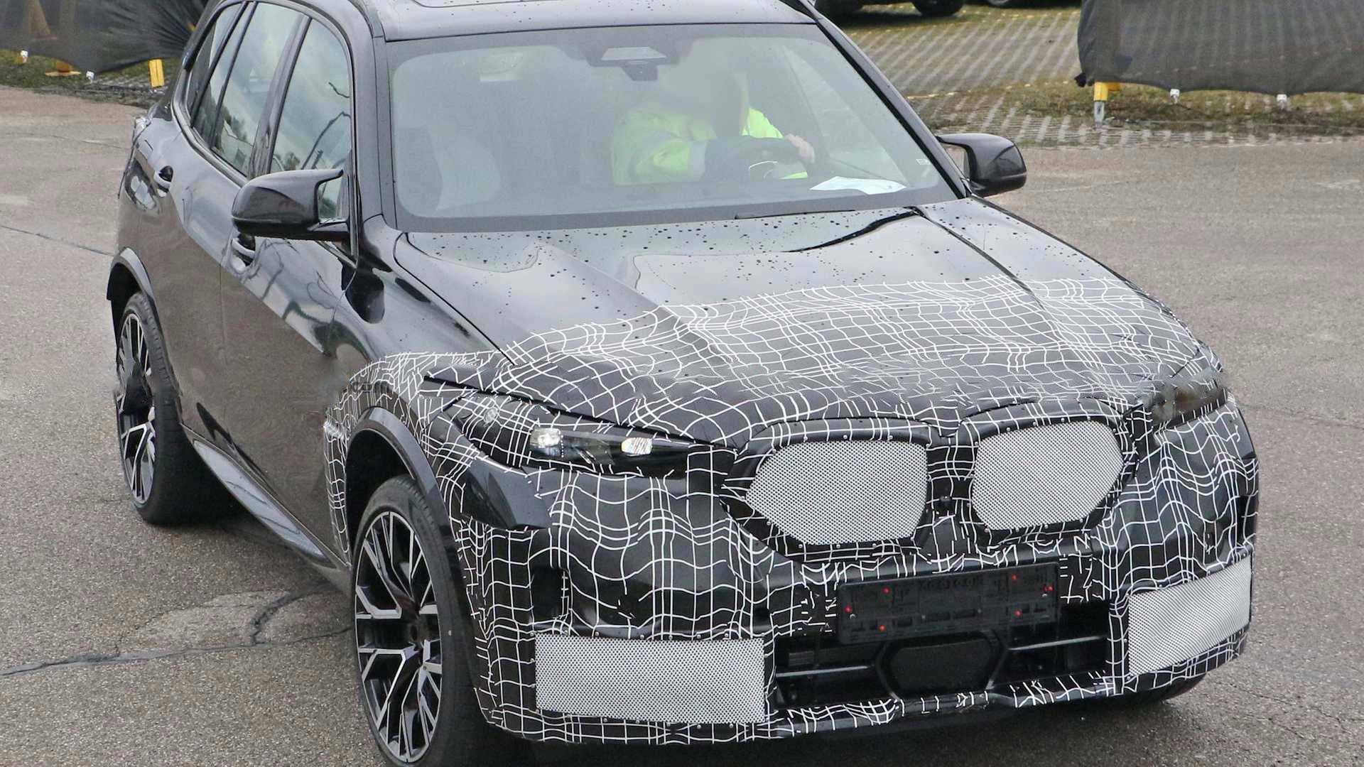 全新宝马X5M谍照曝光 4.4T双涡轮增压+V8 造型彻底改变_搜狐汽车_搜狐网