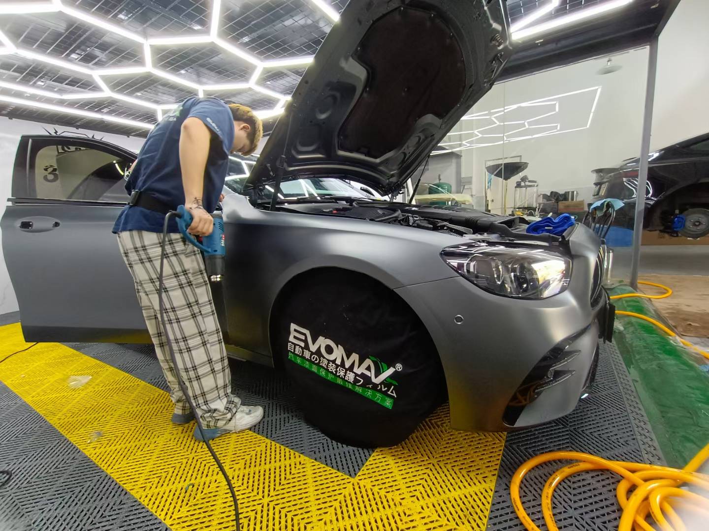 奔驰AMG-EVOMAX易玛TPU-M80x哑光隐形车衣_搜狐汽车_搜狐网