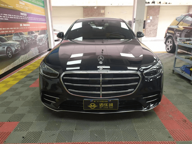 广州之乡21款22款奔驰S400L加装原厂前杠运动包围_搜狐汽车_搜狐网