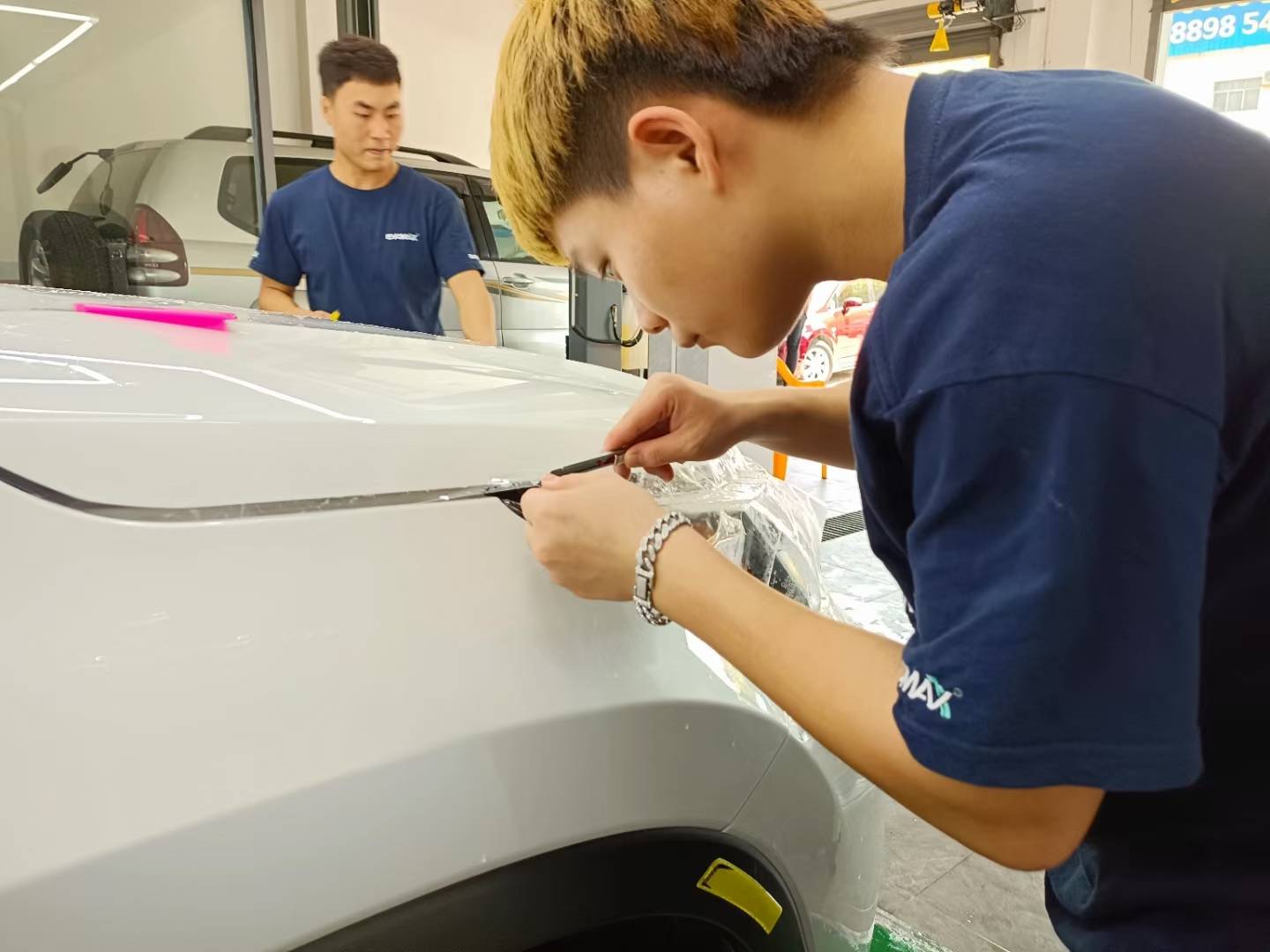 EVOMAX易玛日本TPU隐形车衣—白色丰田汉兰案例_搜狐汽车_搜狐网