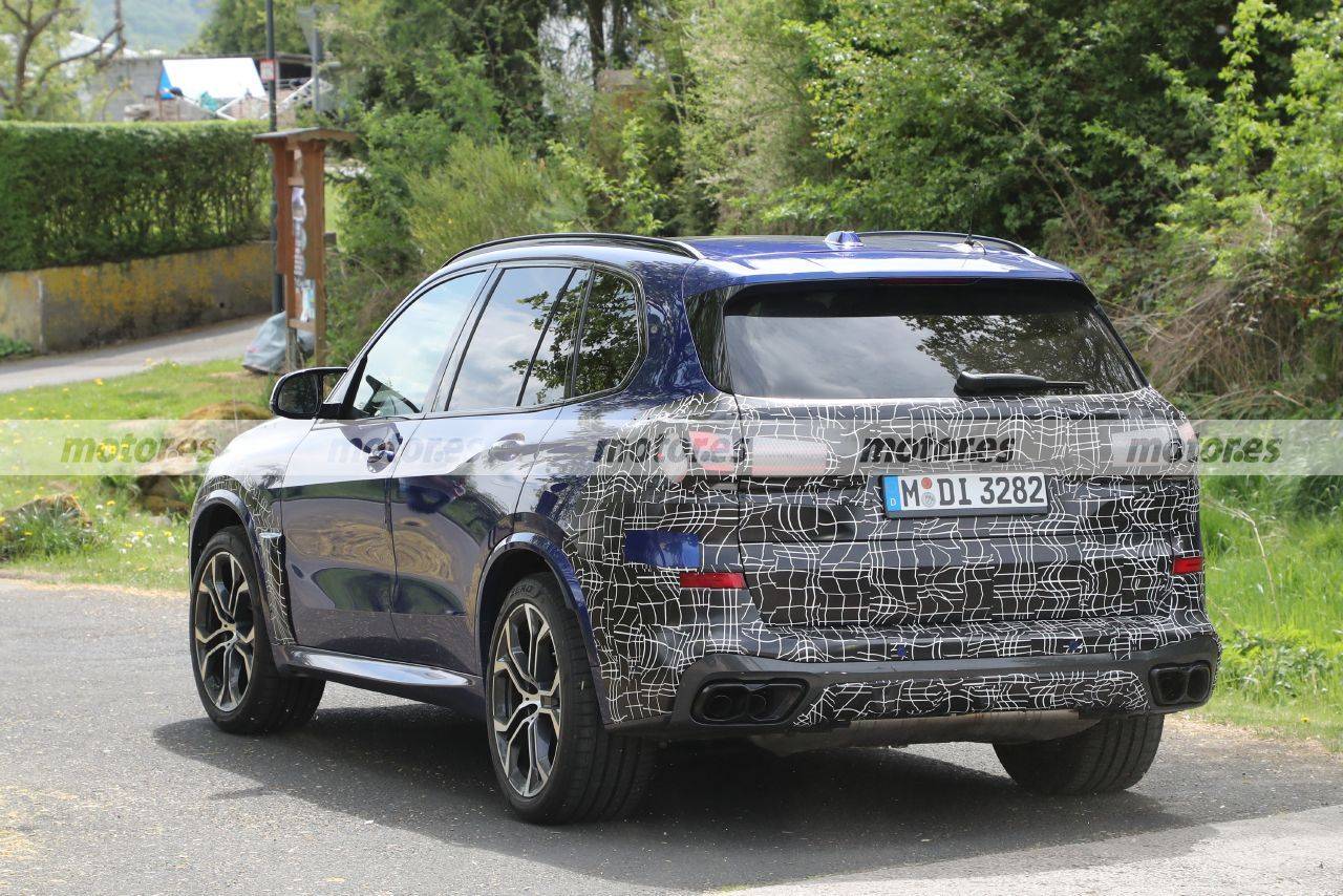 动力升级 新款宝马X5 M60i谍照曝光 外形更犀利_搜狐汽车_搜狐网