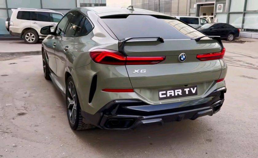 新一代宝马X6实拍，质感大增，空间不输GLE，4.4T+8AT，霸气_搜狐汽车_搜狐网