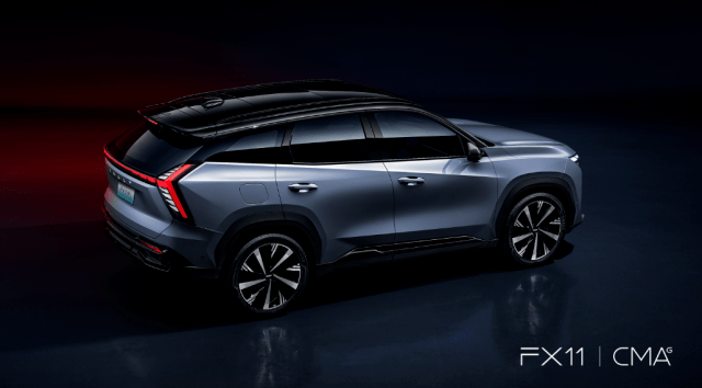 搭载雷神混动系统CMA架构再出全新A级SUV，全新设计风格吉利FX11_搜狐汽车_搜狐网