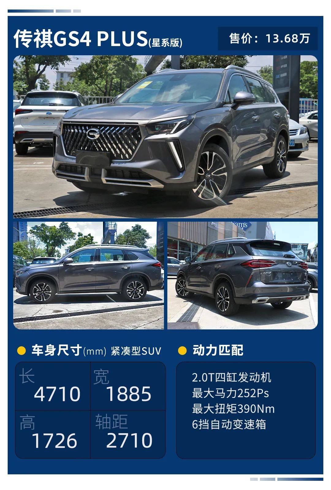 起售不到14万“降维打击”，GS4 PLUS同级最强？_搜狐汽车_搜狐网