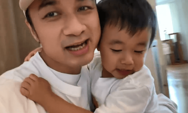 50岁古巨基过生日晒娃 儿子Kuson唱生日歌奶音十足-搜狐大视野-搜狐新闻