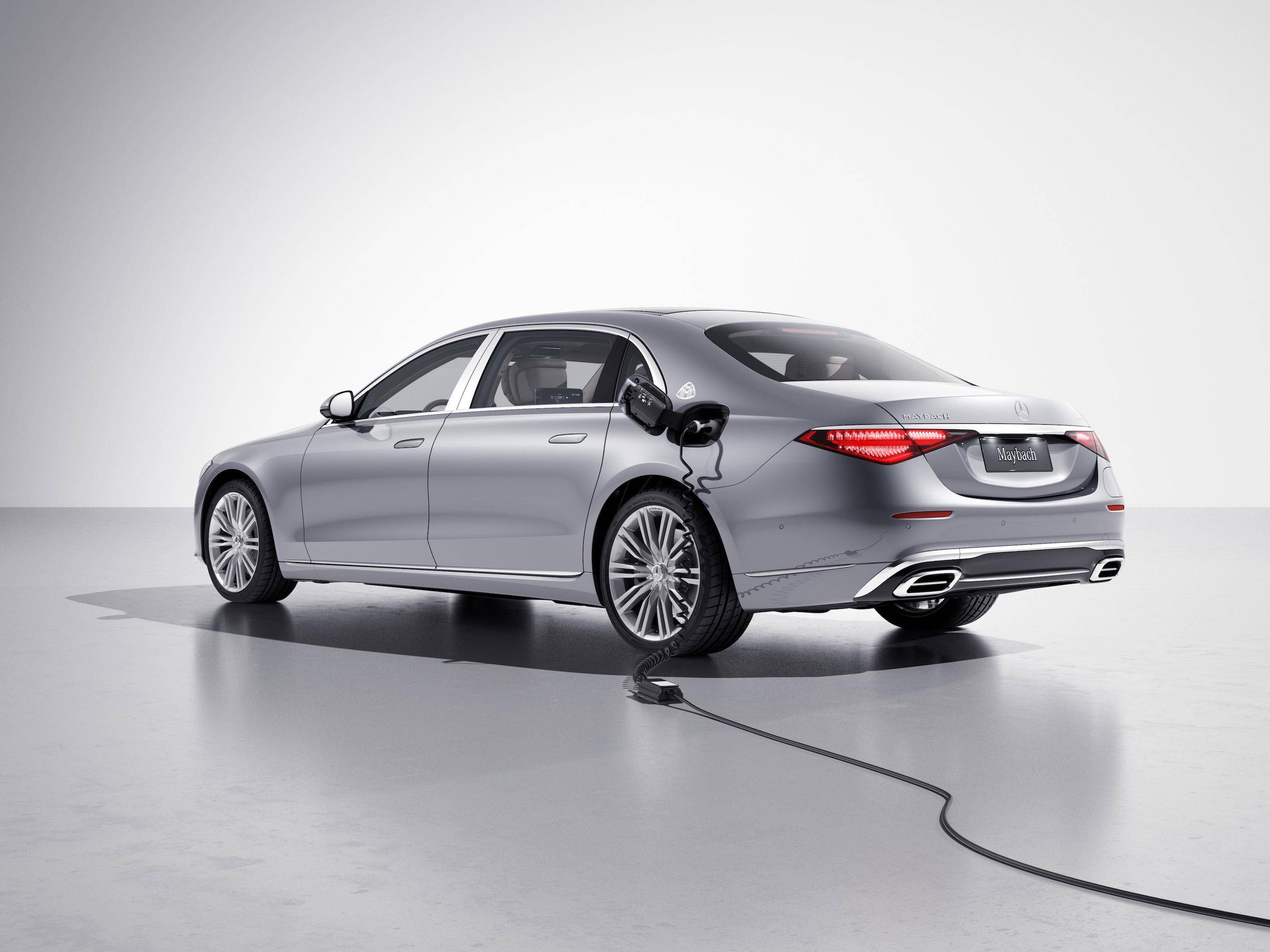 品牌首款插混车型 迈巴赫S 580 e官图发布 纯电续航100km_搜狐汽车_搜狐网