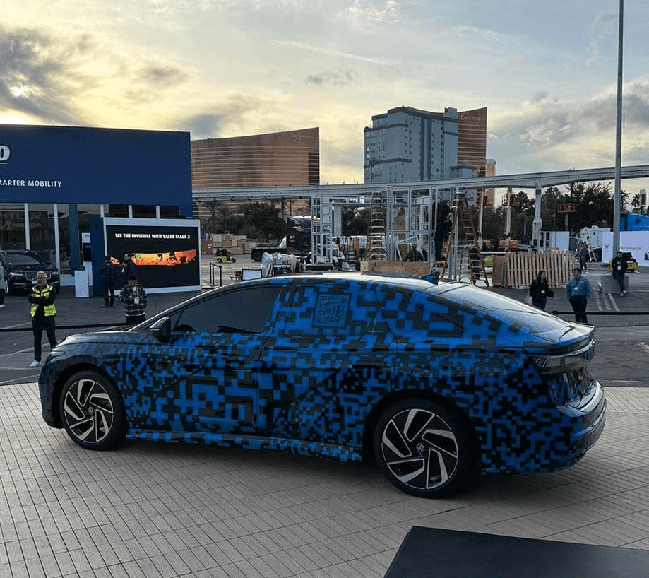 实拍大众ID.7 续航里程700km 将国产_搜狐汽车_搜狐网