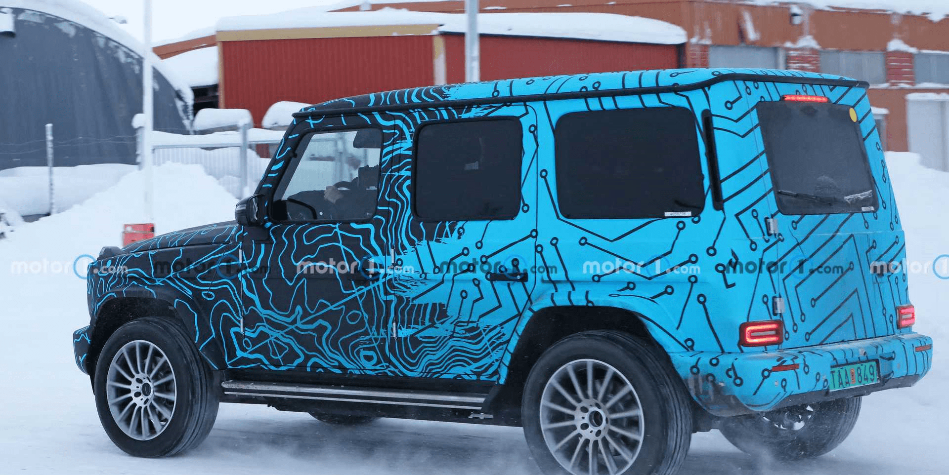 纯电动版大G 奔驰EQG路试谍照曝光 接近量产状态？_搜狐汽车_搜狐网