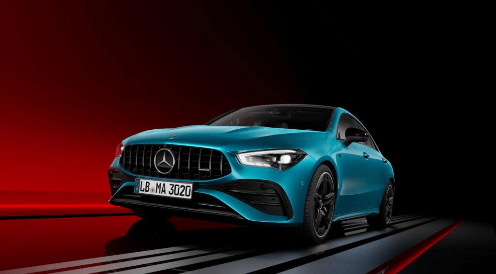 35车型前格栅向45靠拢，中期改款奔驰CLA 35及45车型正式发布_搜狐汽车_搜狐网