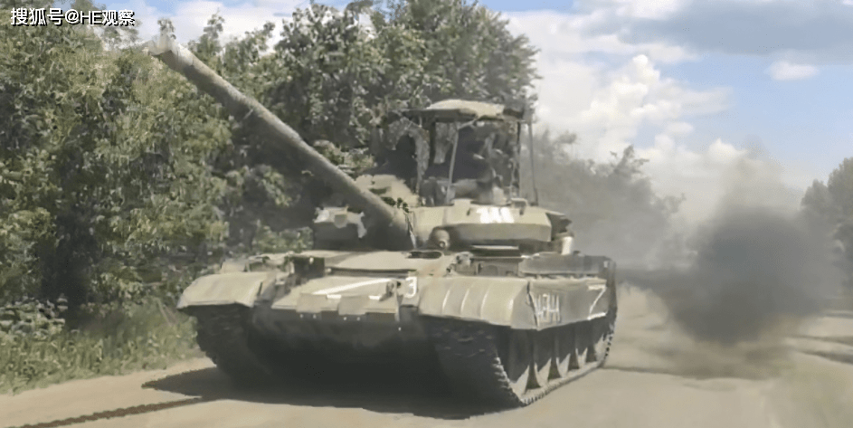 最新型T-62现身乌克兰！俄罗斯这回可以，实战跟T-90M差不了多少_obr_主战坦克_战场