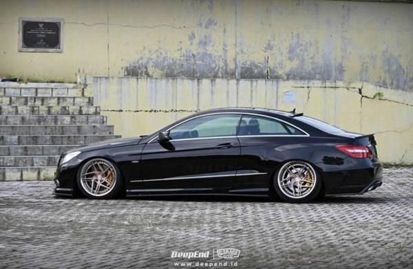 #黑色绅士#奔驰W207改装AIRBFT气动避震案例_搜狐汽车_搜狐网