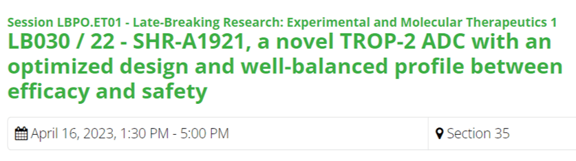 2023AACR | ADC药物一览，多款双抗ADC亮相，恒瑞、石药、Seagen众星云集_Her_临床_生物