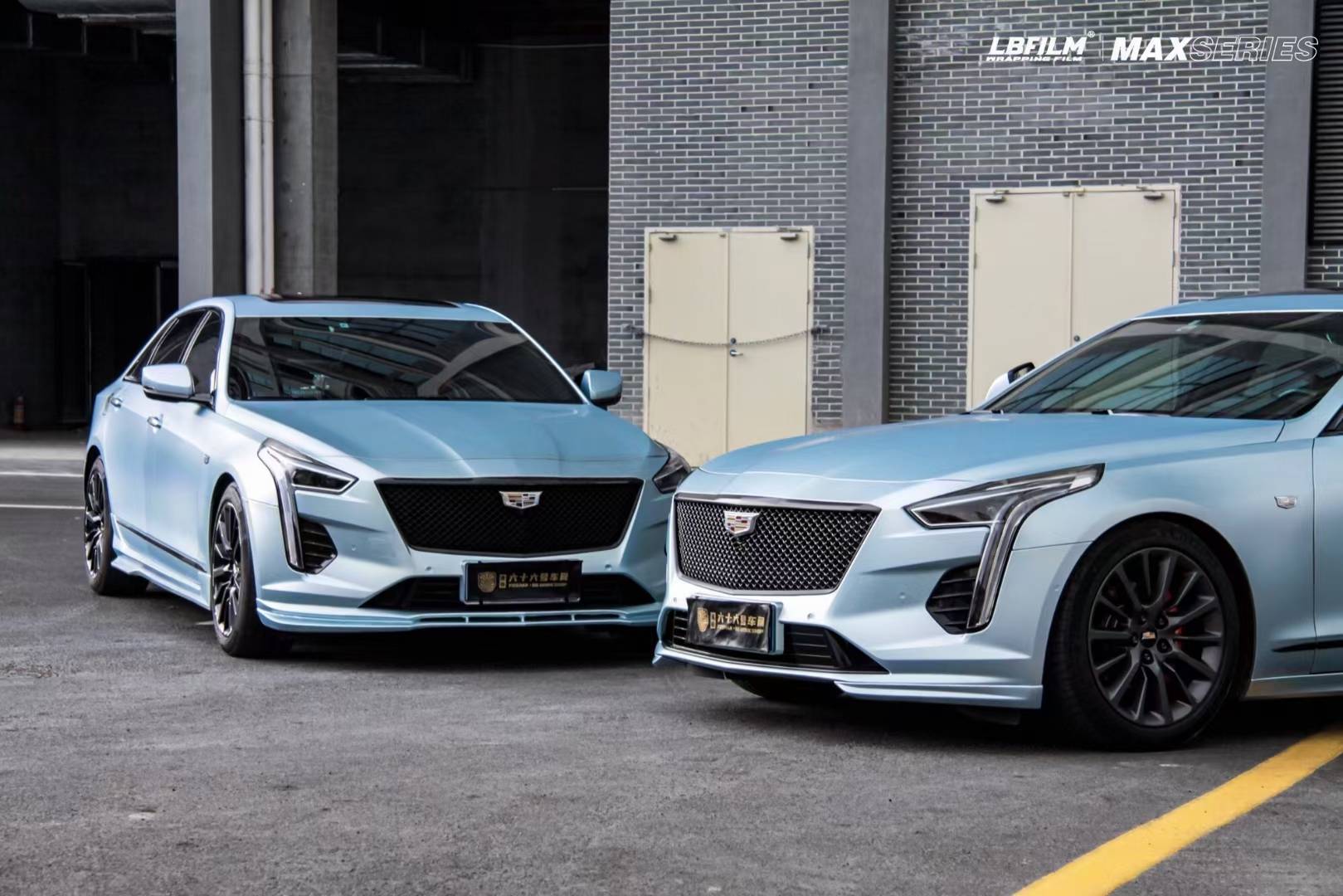 凯迪拉克CT6-LB改色膜超亚纳米蓝，高级又神秘_搜狐汽车_搜狐网