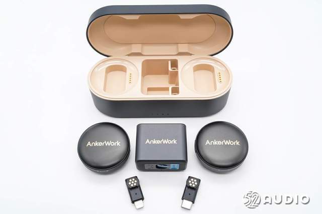 AnkerWork M650无线麦克风拆解，支持三种降噪模式，±15dB增益调节_充电_设计_发射器