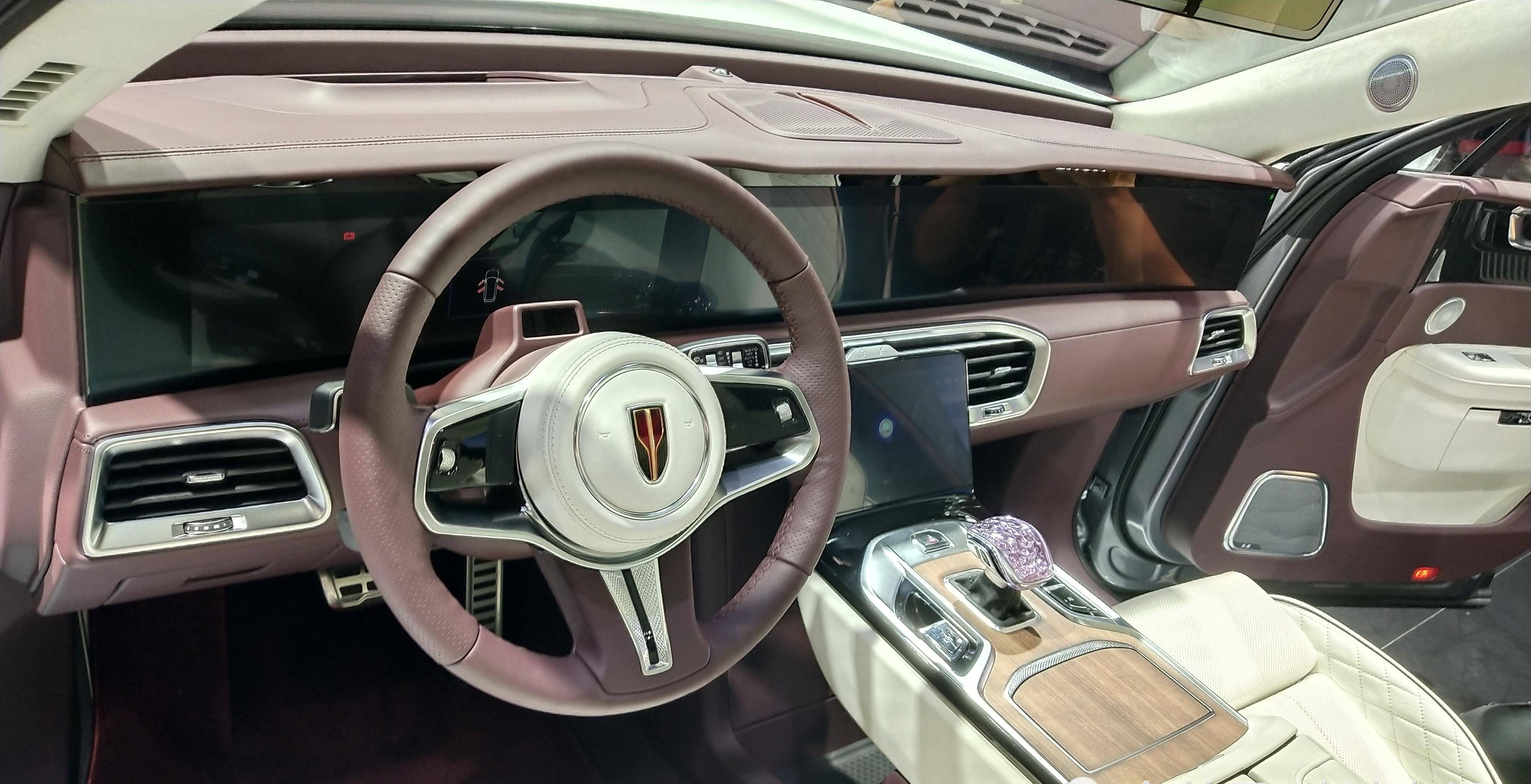 红旗E-HS9亮相北京车展并开启预售，预售价区间为55-75万元_搜狐汽车_搜狐网