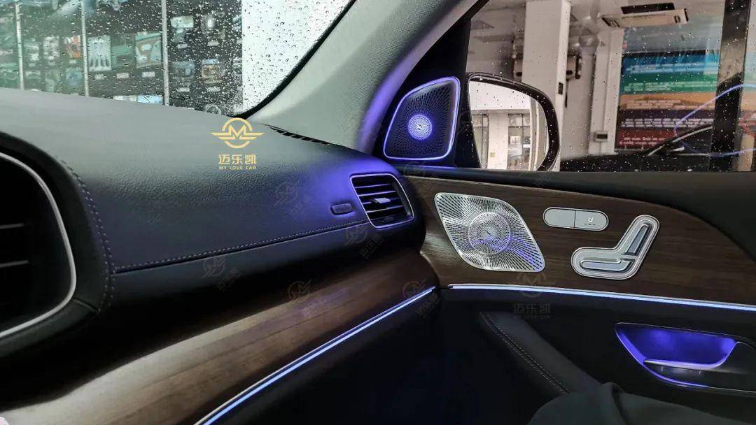 22款奔驰GLE350e改装360全景+ACC自适应巡航+副厂发光A柱喇叭罩_搜狐汽车_搜狐网